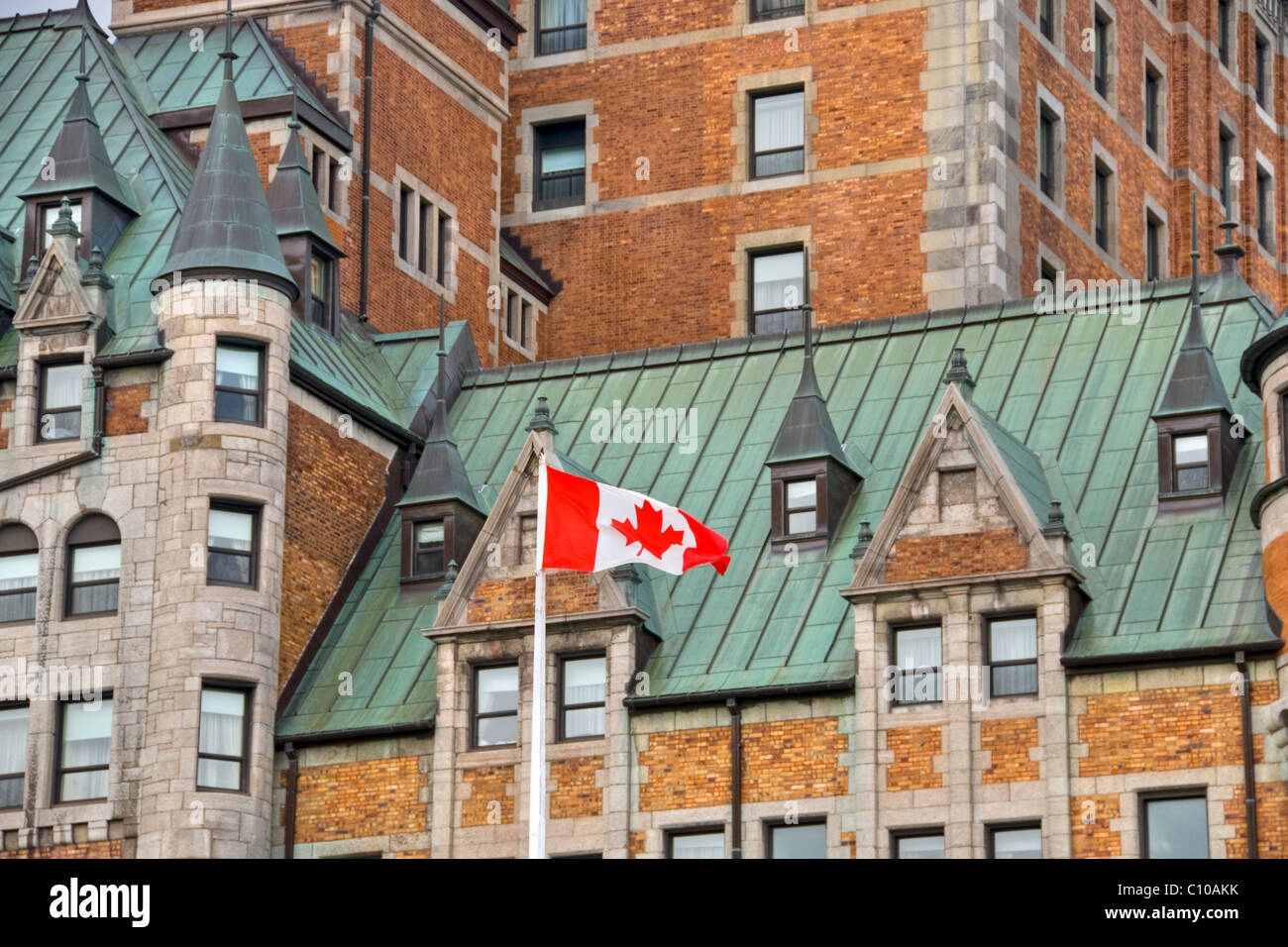 Quebec city castle hi-res stock photography and images - Alamy