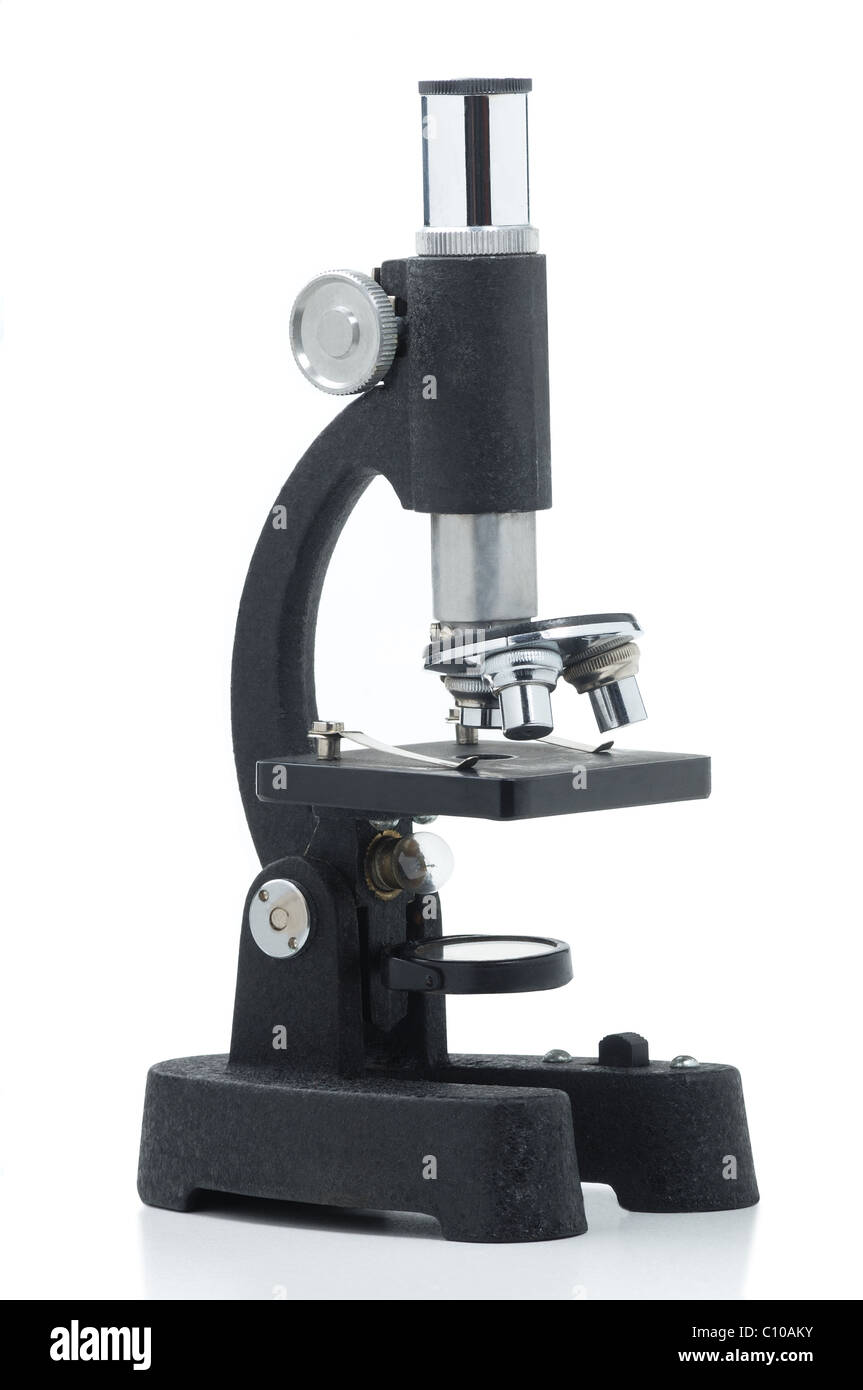 Simple microscope hi-res stock photography and images - Alamy