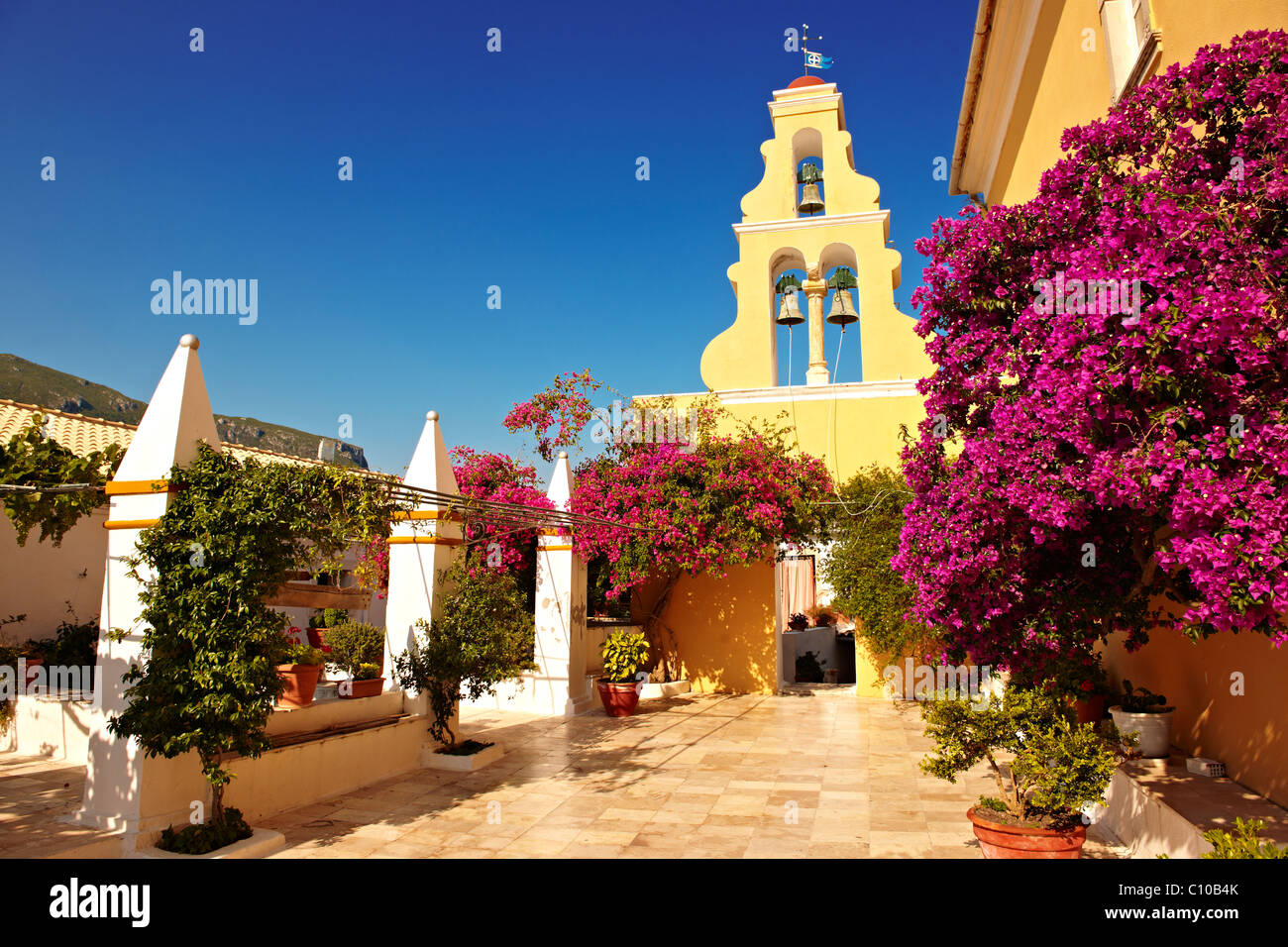 Theotokos, Monastery, Paleokastitsa, 18th century Greek Orthodox. Corfu ...
