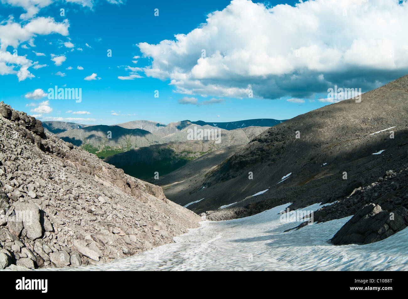 The Khibiny Massif, Khibiny Mountains or Khibins is one of the two main ...