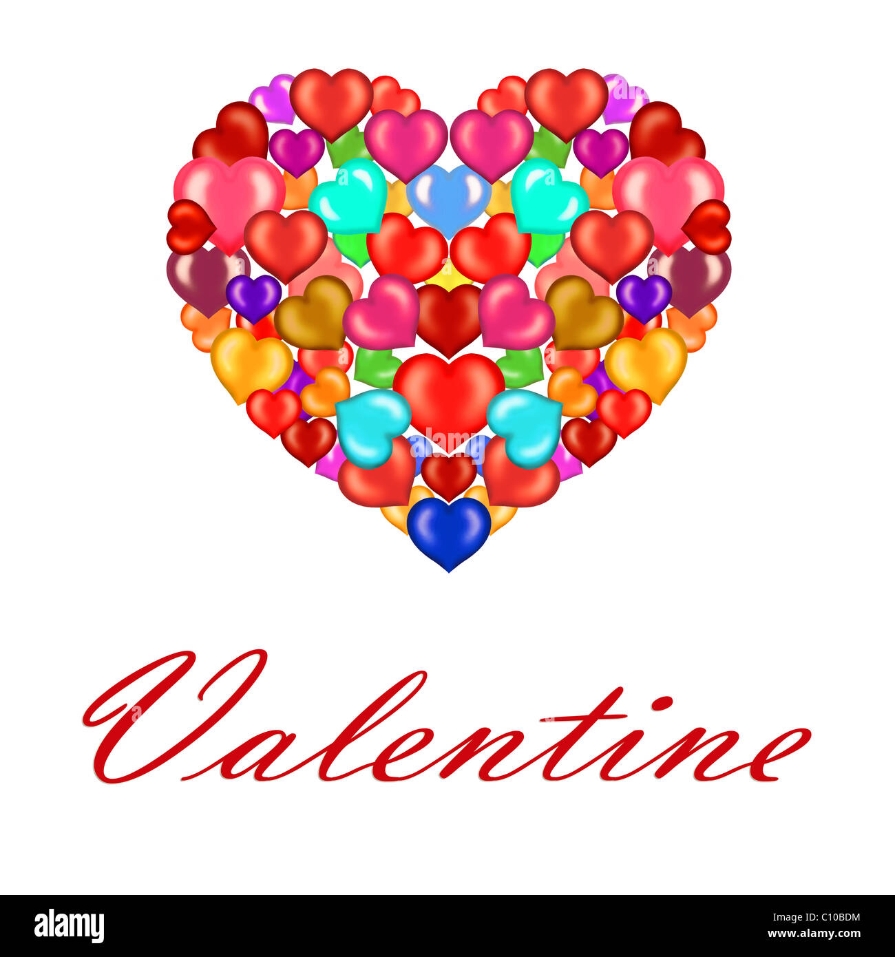 Valentine red heart hi-res stock photography and images - Alamy