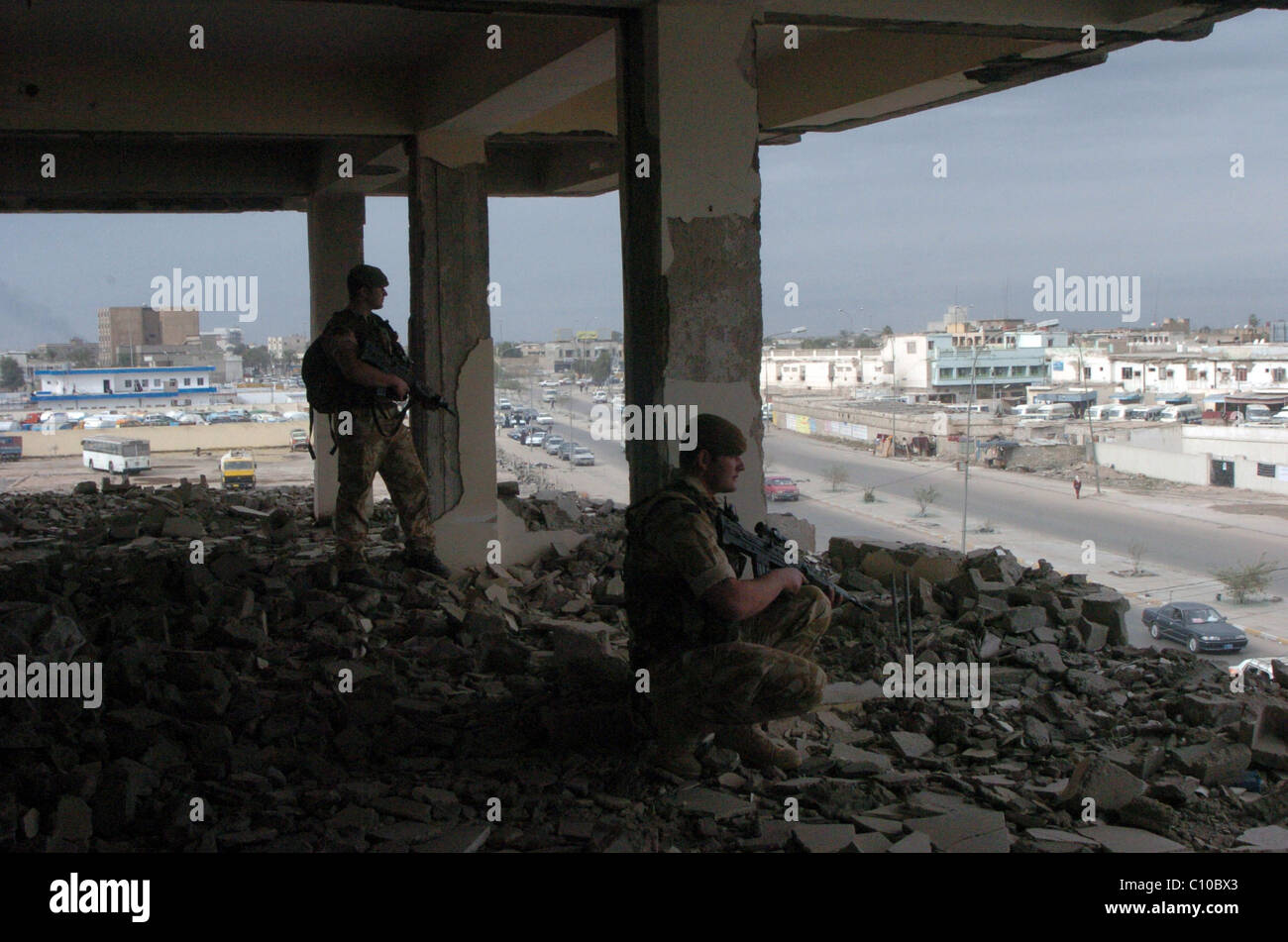 Iraq bomb damage hi-res stock photography and images - Alamy