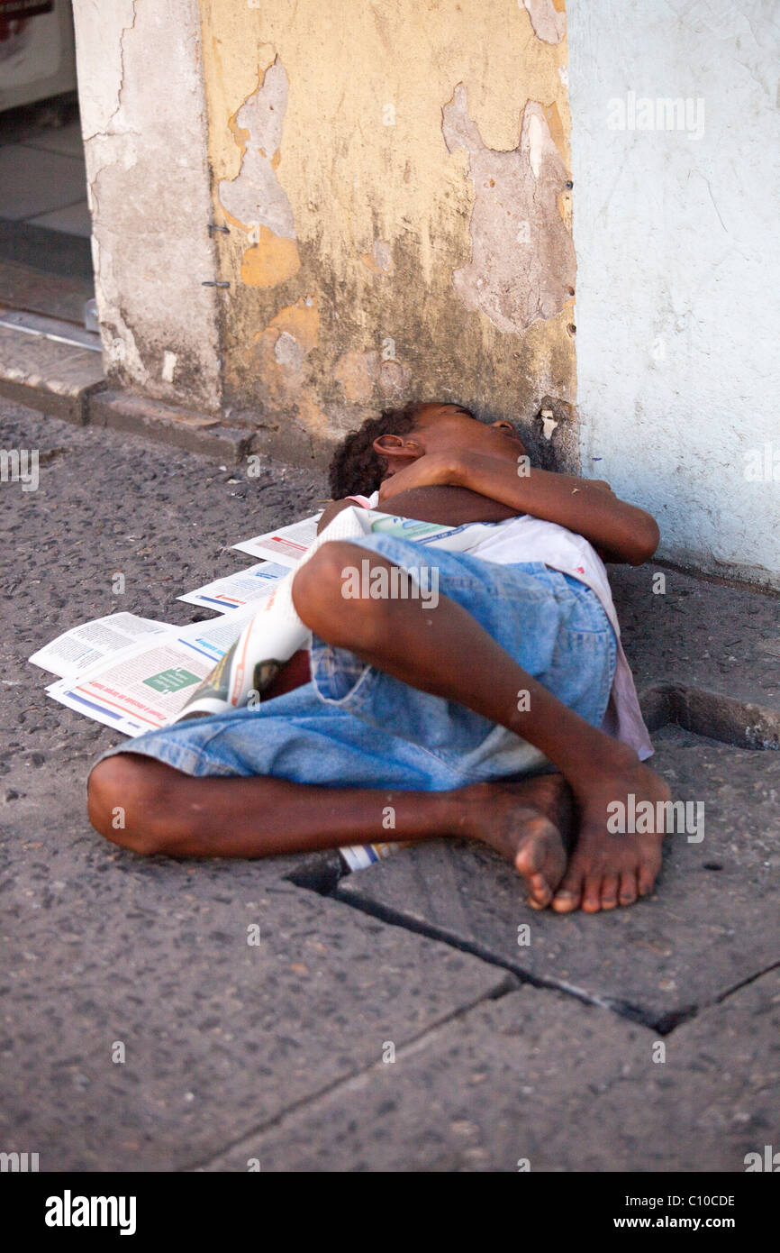 Homeless in Salvador, Bahia, Brazil Stock Photo - Alamy