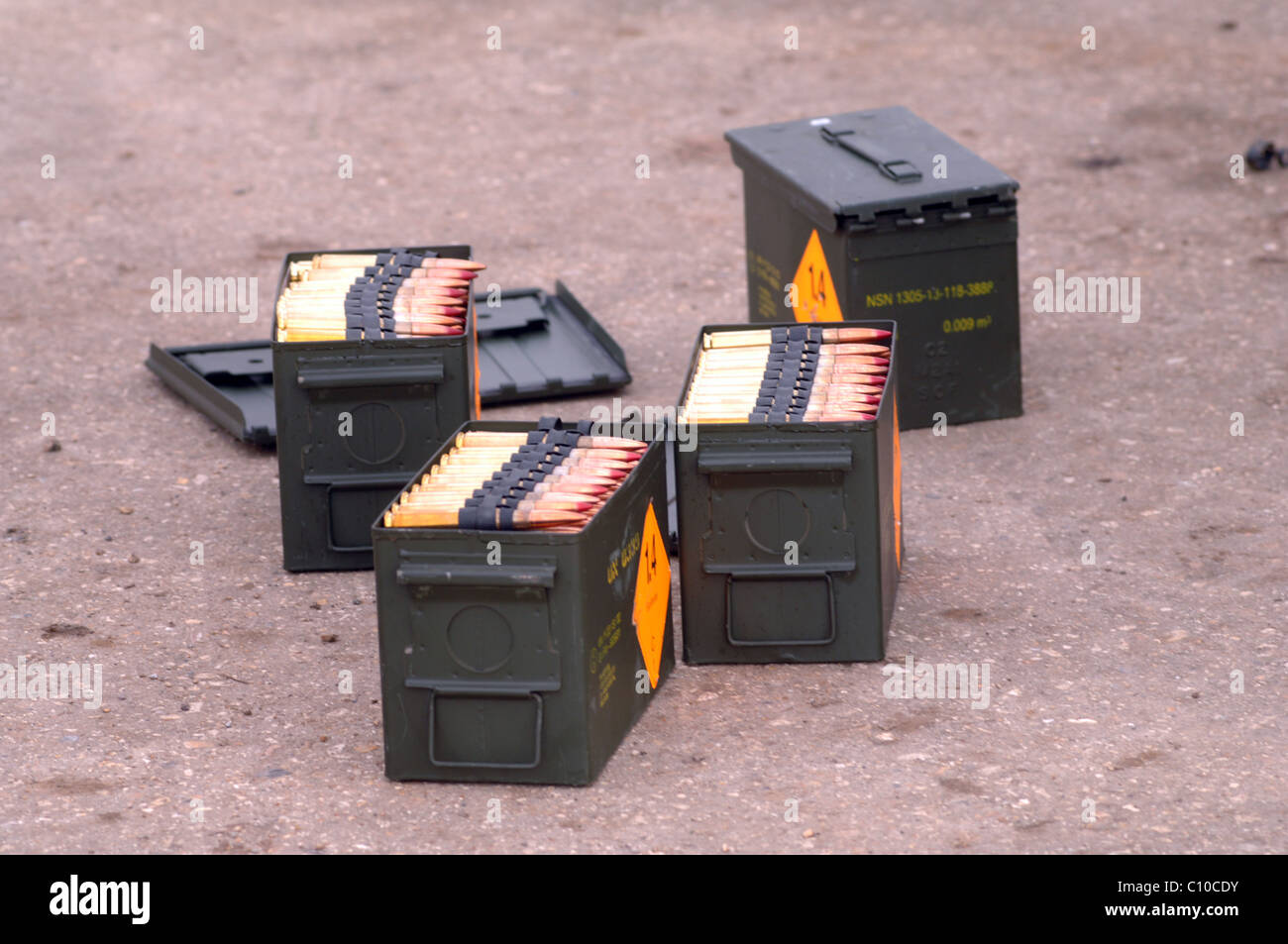 Machine gun rounds hi-res stock photography and images - Alamy