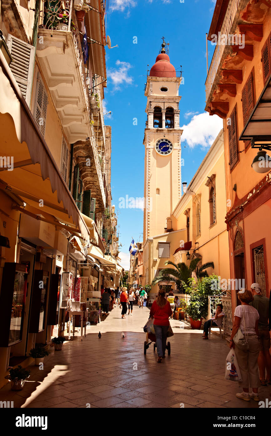 Corfu church of saint spyridon hi-res stock photography and images - Alamy