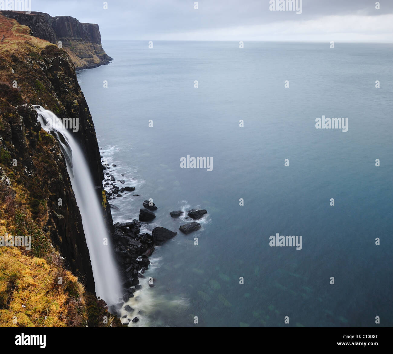 Kilt Rock waterfall, Isle of Skye, Hebrides, Scottish, Highlands ...