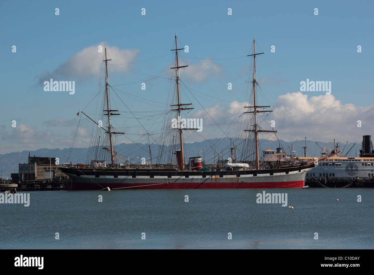 The sailing ship Balclutha Stock Photo - Alamy