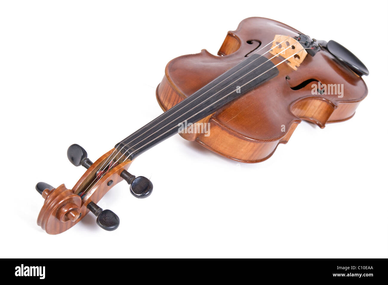 Ancient violin Cut Out Stock Images & Pictures - Alamy