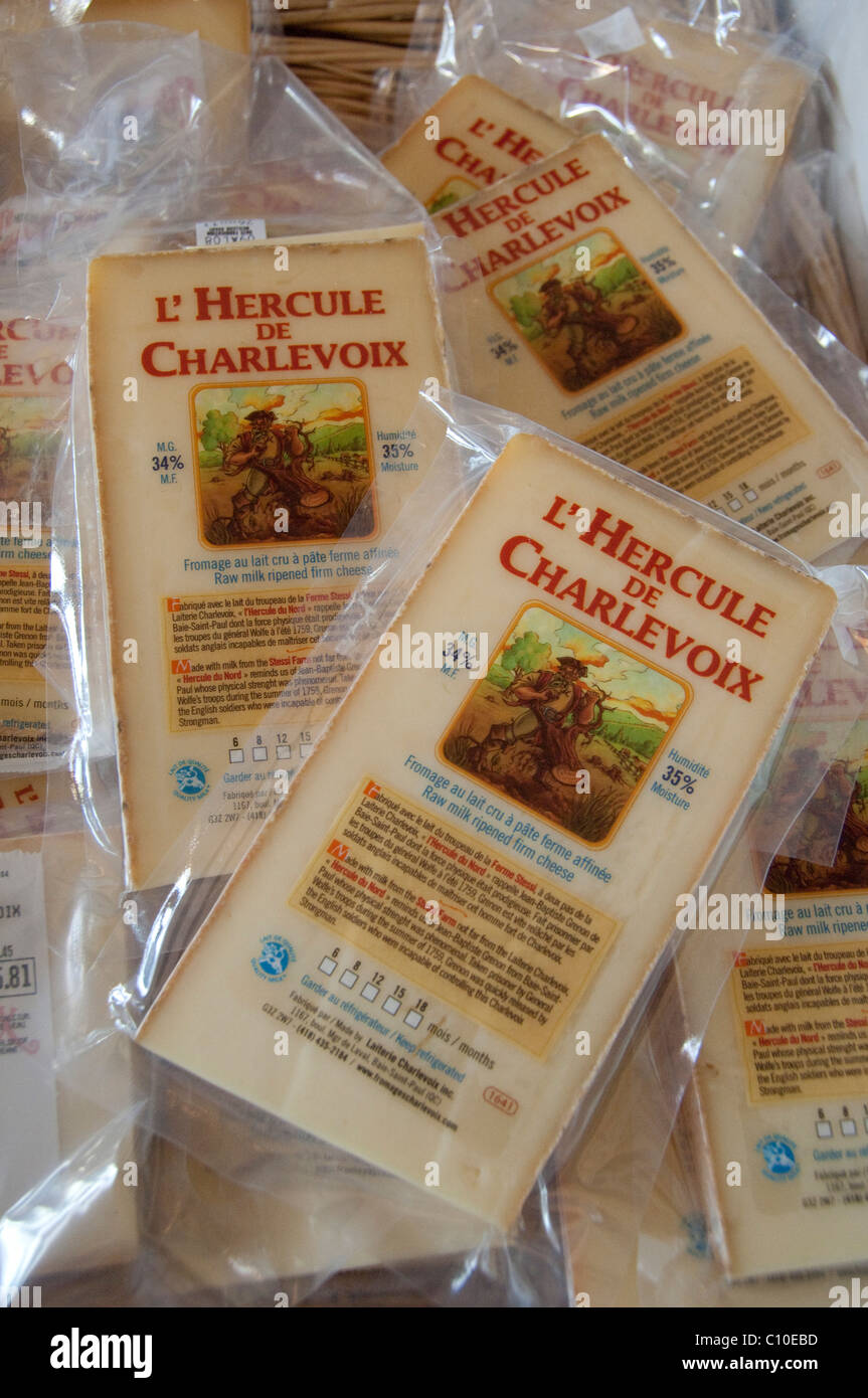 Charlevoix quebec cheese hi-res stock photography and images - Alamy