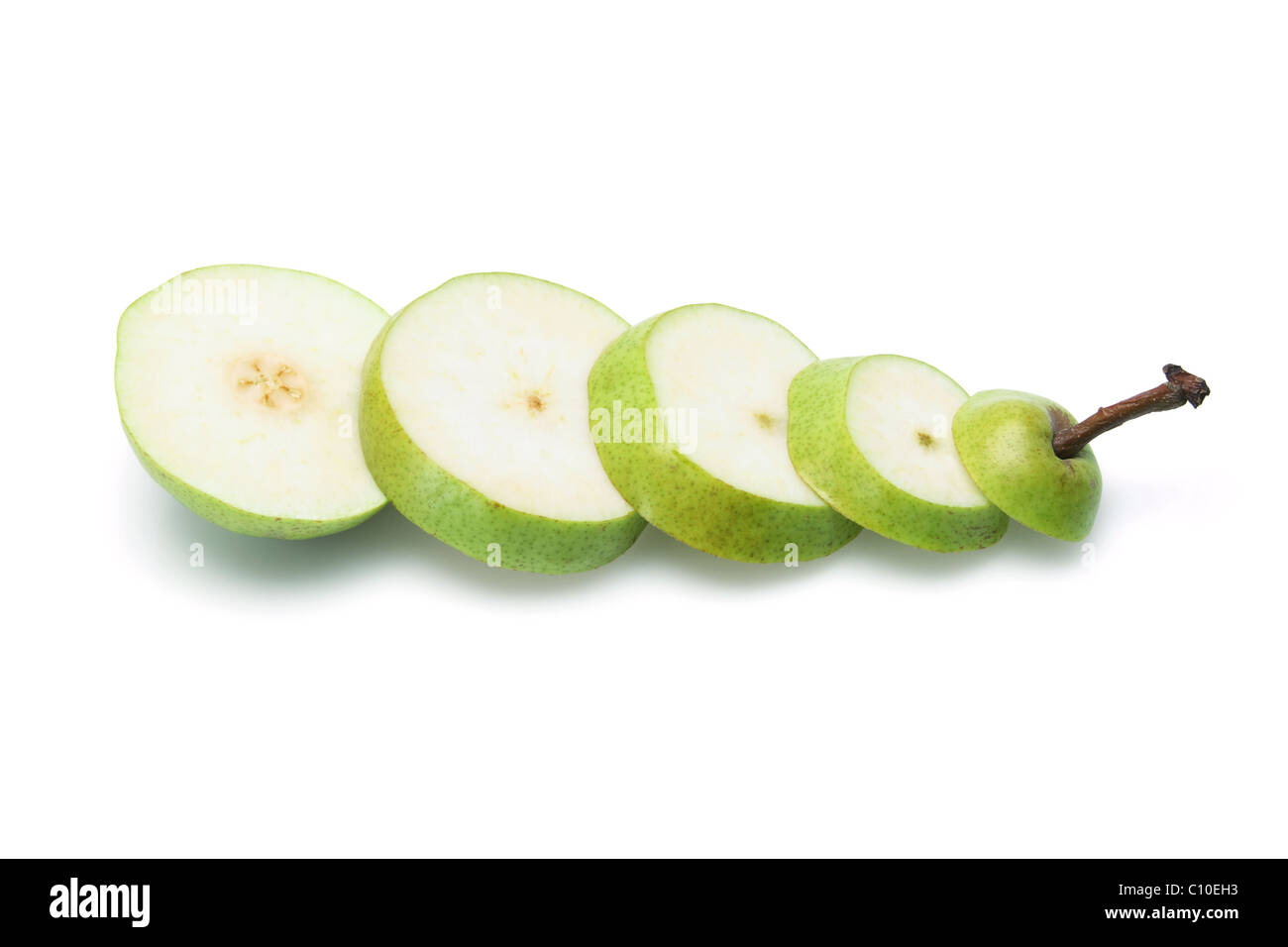 Sliced pear hi-res stock photography and images - Alamy