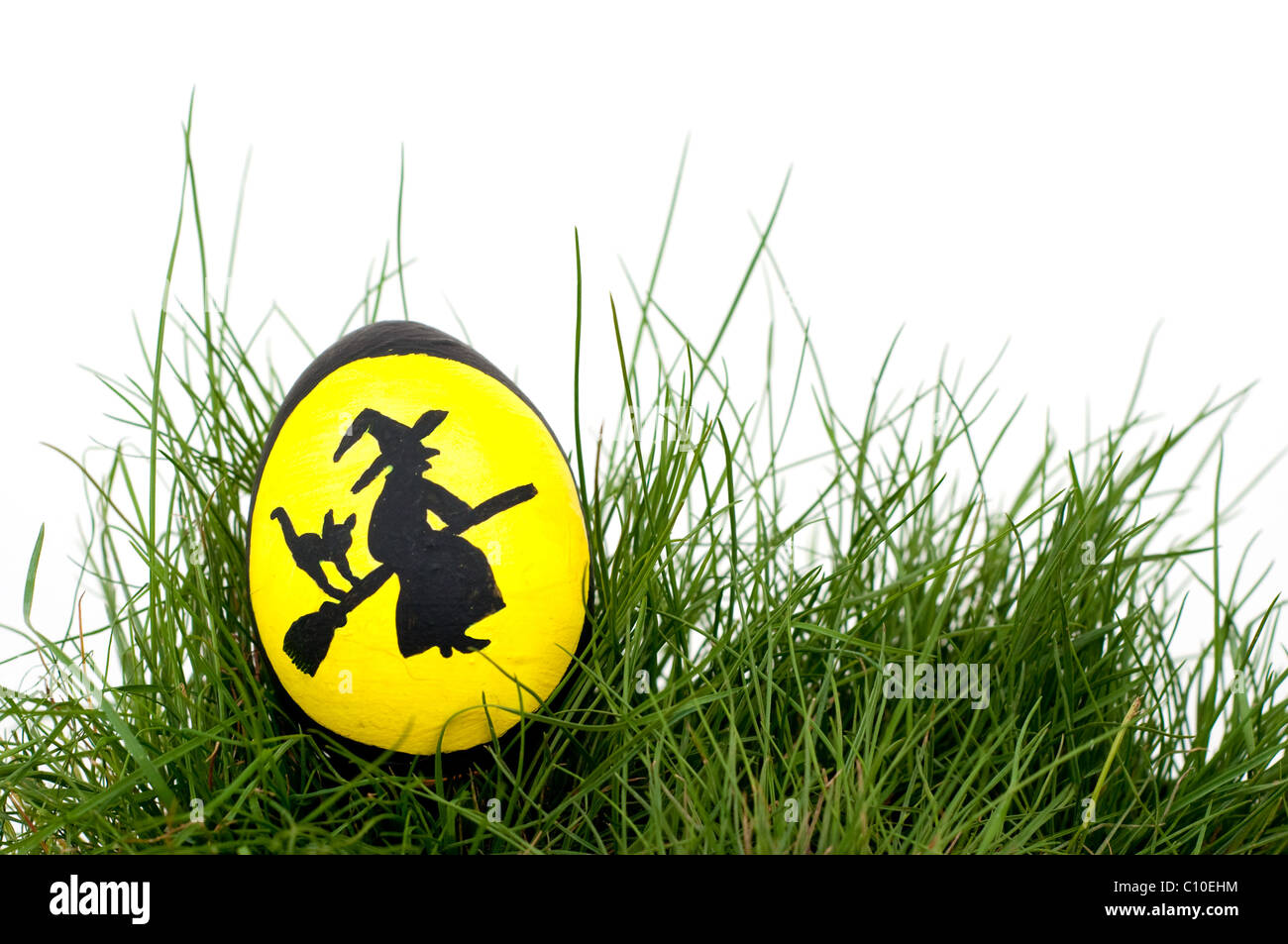 Witch in silhouette hi-res stock photography and images - Alamy