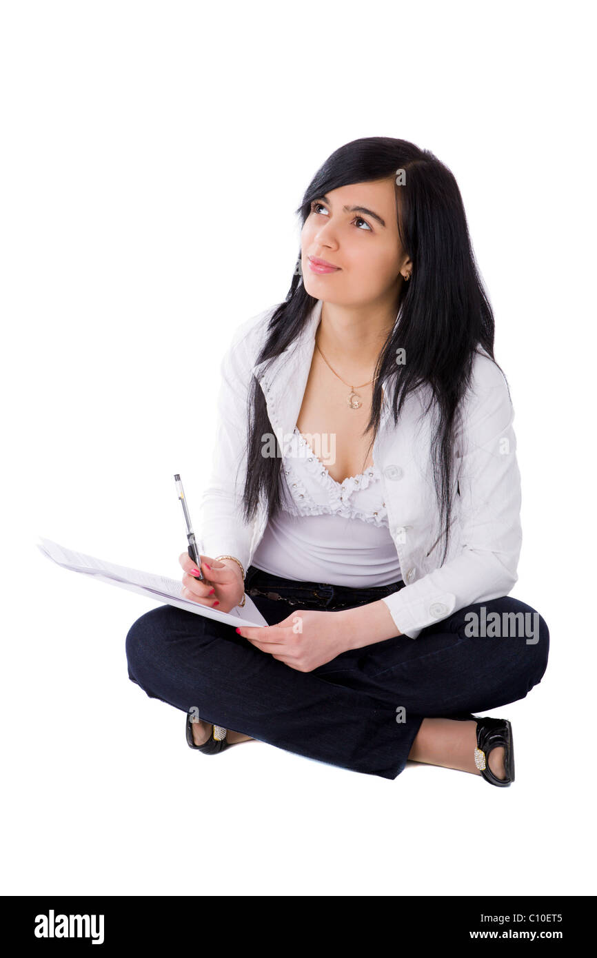 Sign young muslim woman Cut Out Stock Images & Pictures - Alamy