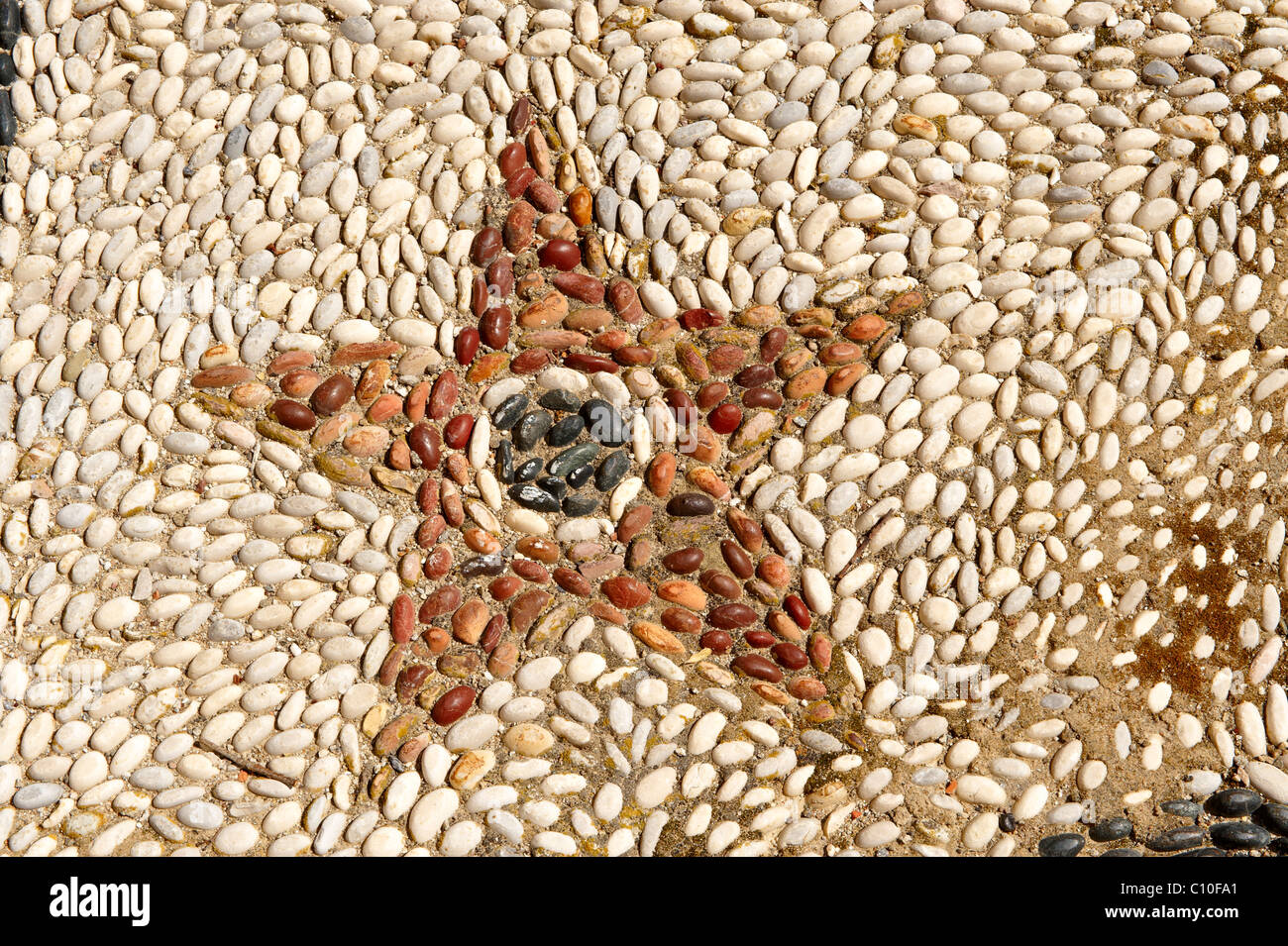 Patterns in the cobble pavement, Ermoupolis, Syros Island [ Σύρος ...