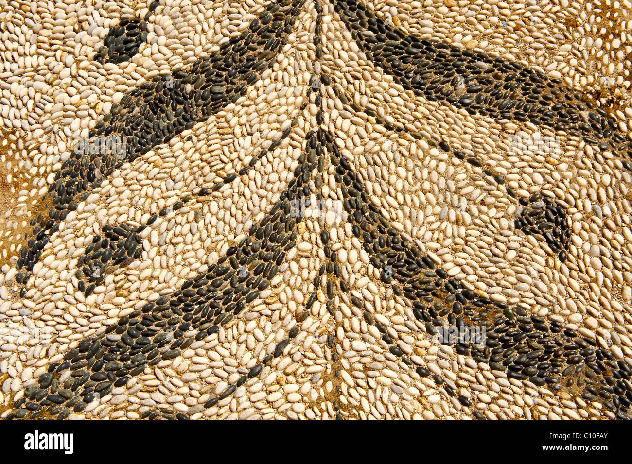 Patterns in the cobble pavement, Ermoupolis, Syros Island [ Σύρος ...