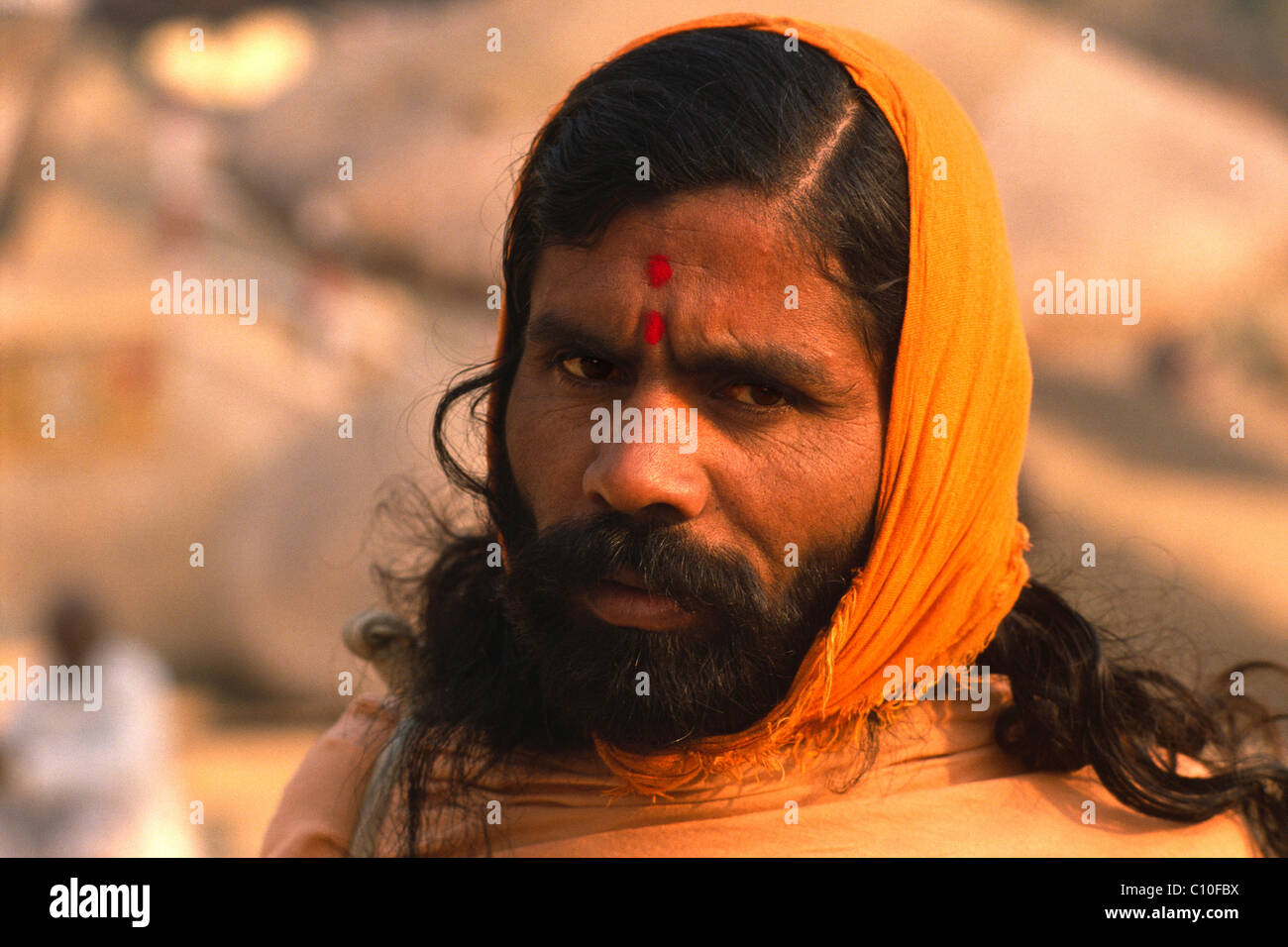 Holy Man, Varanasi, India Stock Photo - Alamy