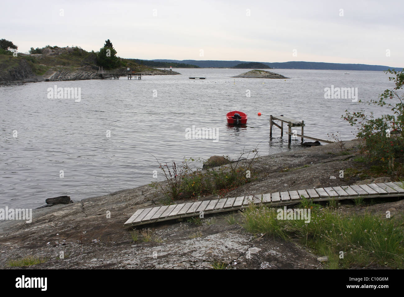 Islands in the Oslo Fjord. Norway Stock Photo - Alamy