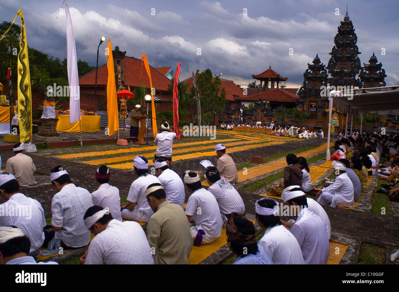 Holy Day of Nyepi Stock Photo - Alamy