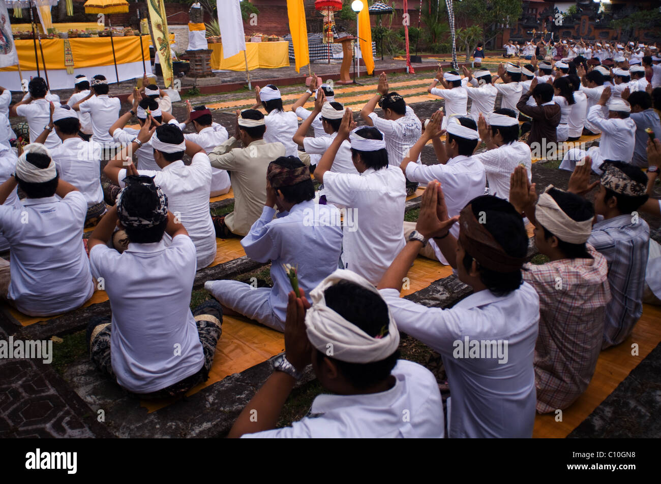 Holy Day of Nyepi Stock Photo - Alamy