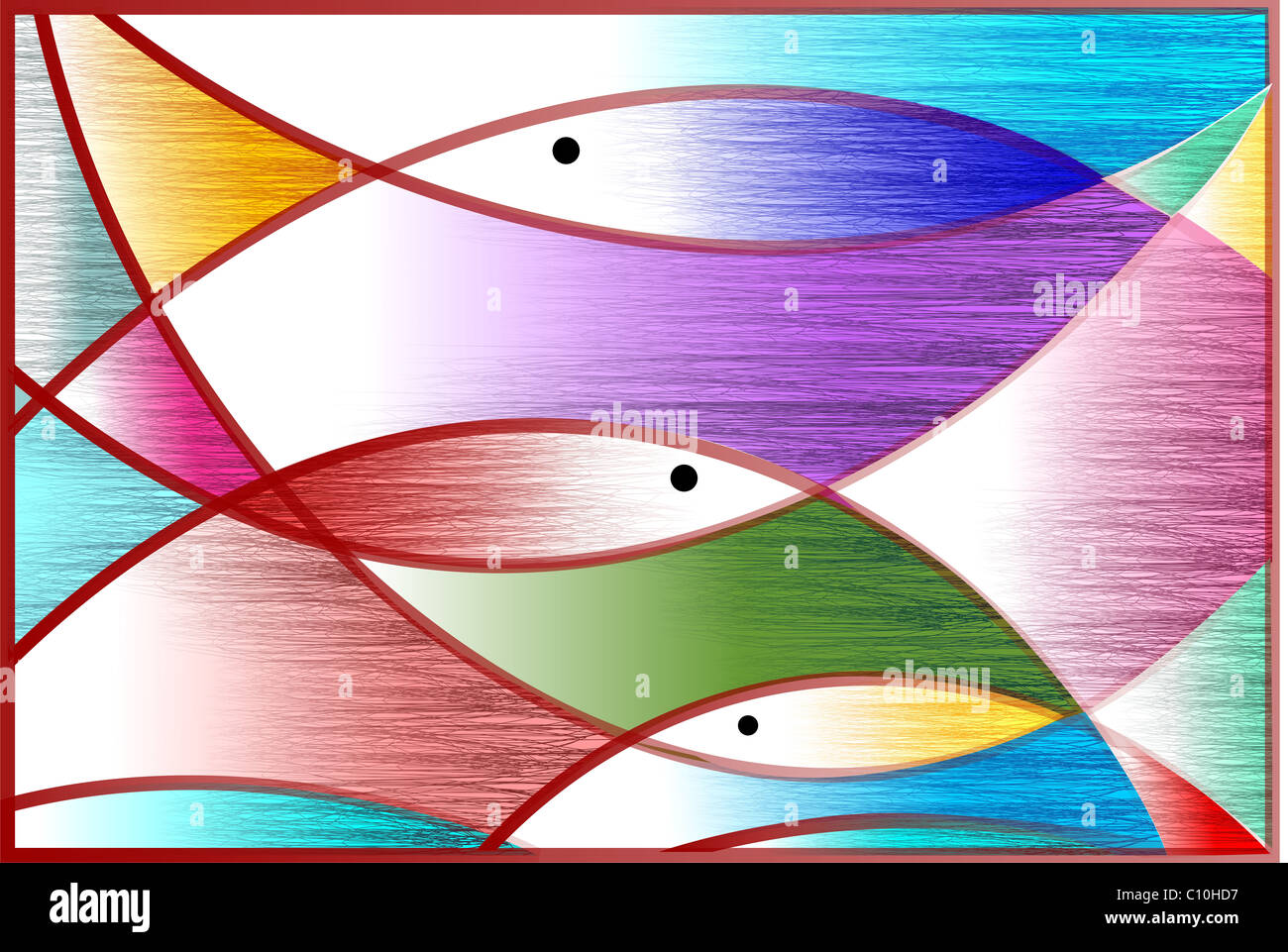 Jesus fish painting hi-res stock photography and images - Alamy