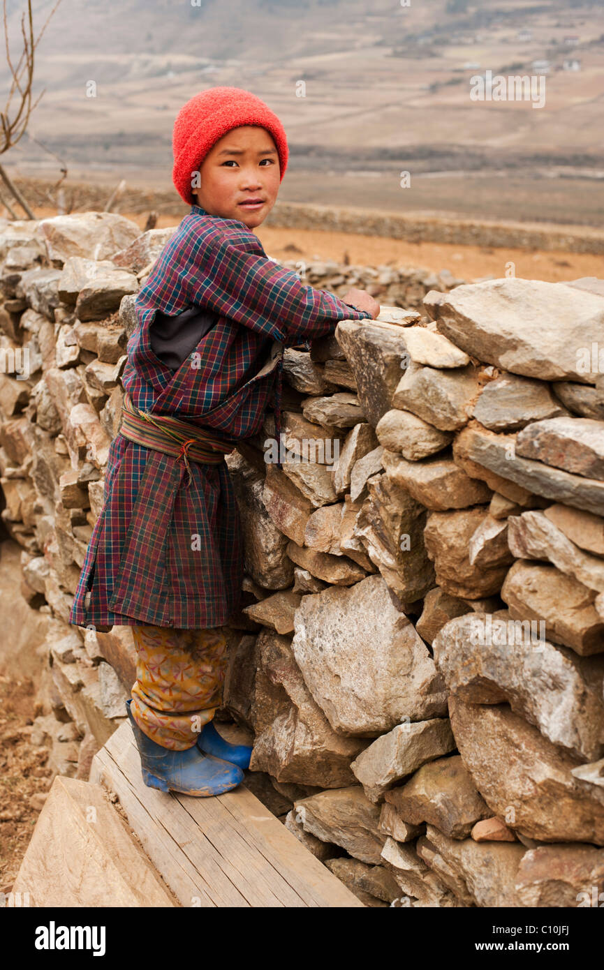 Bhutanese boy hi-res stock photography and images - Alamy