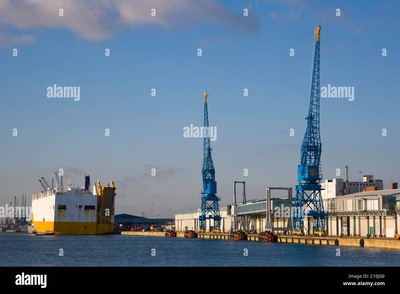 Docks, Southampton, Hampshire, England, United Kingdom, Europe Stock ...