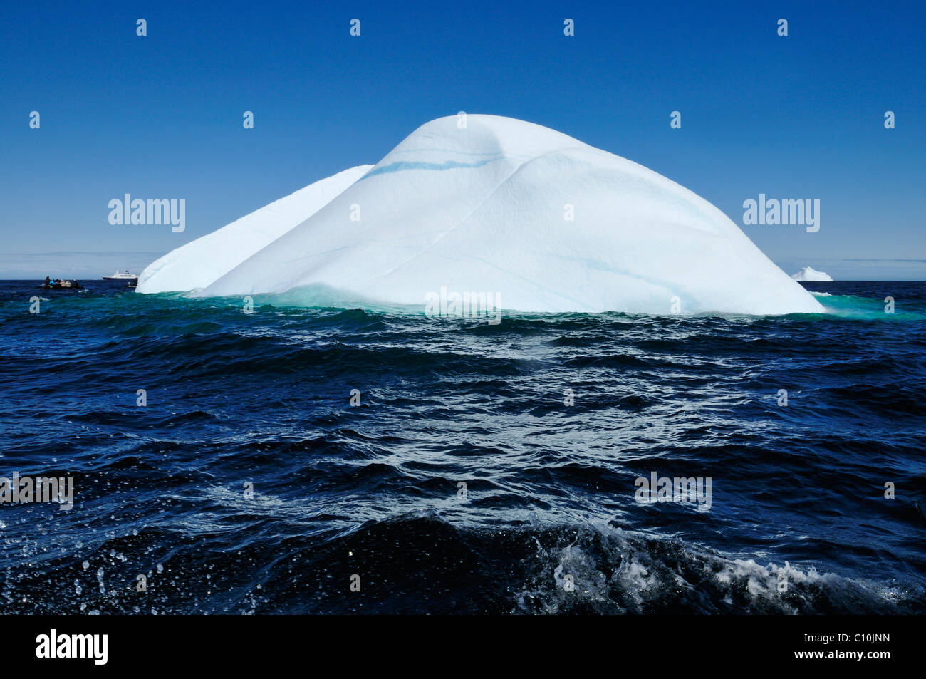 Iceberg at Davis Strait near Baffin Island, Nunavut, Canada, Arctic ...
