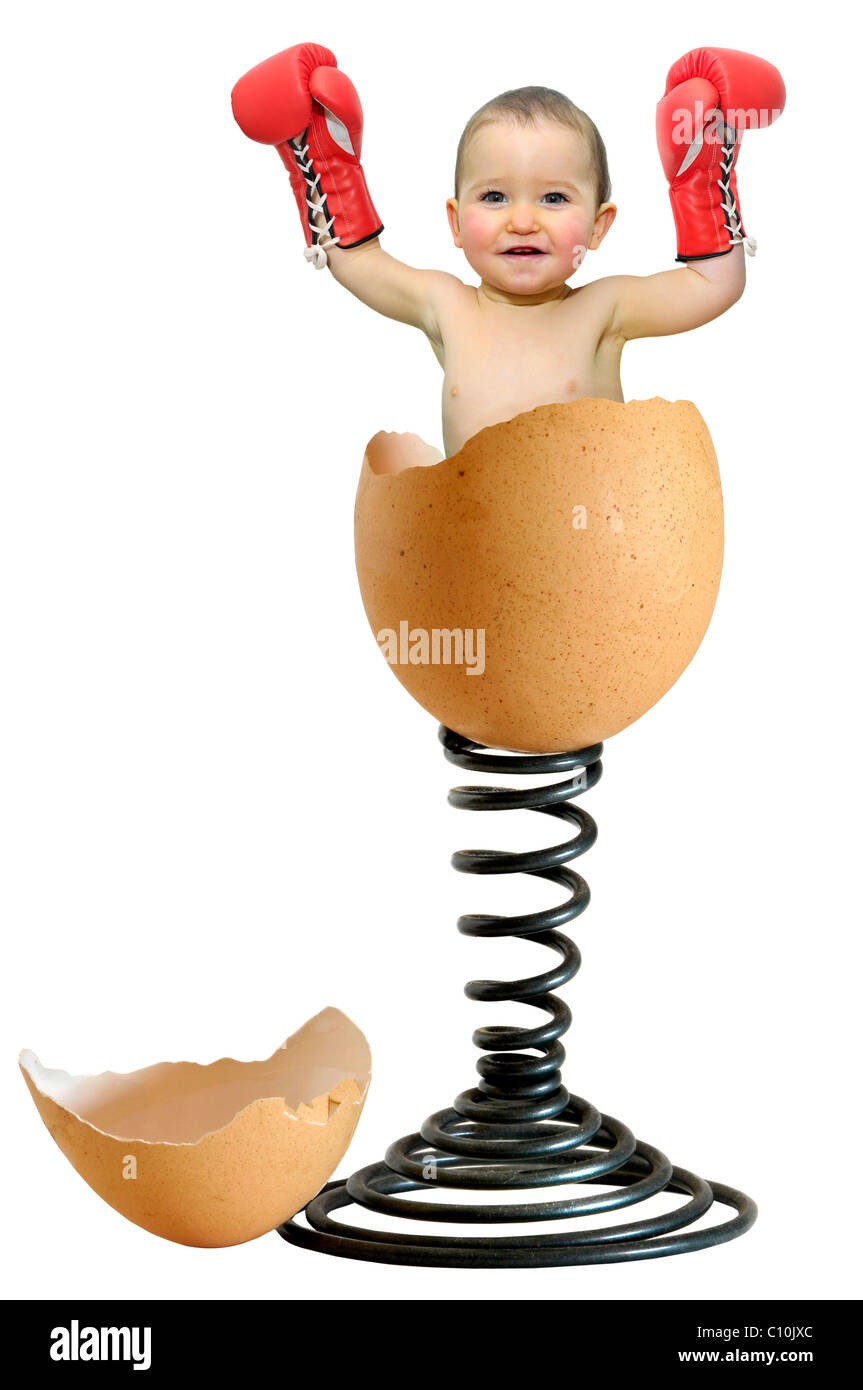 Baby boxing gloves hi-res stock photography and images - Alamy