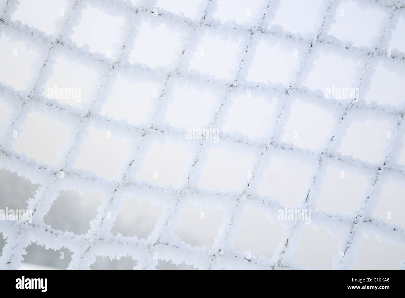 Close up of football goal net hi-res stock photography and images - Alamy