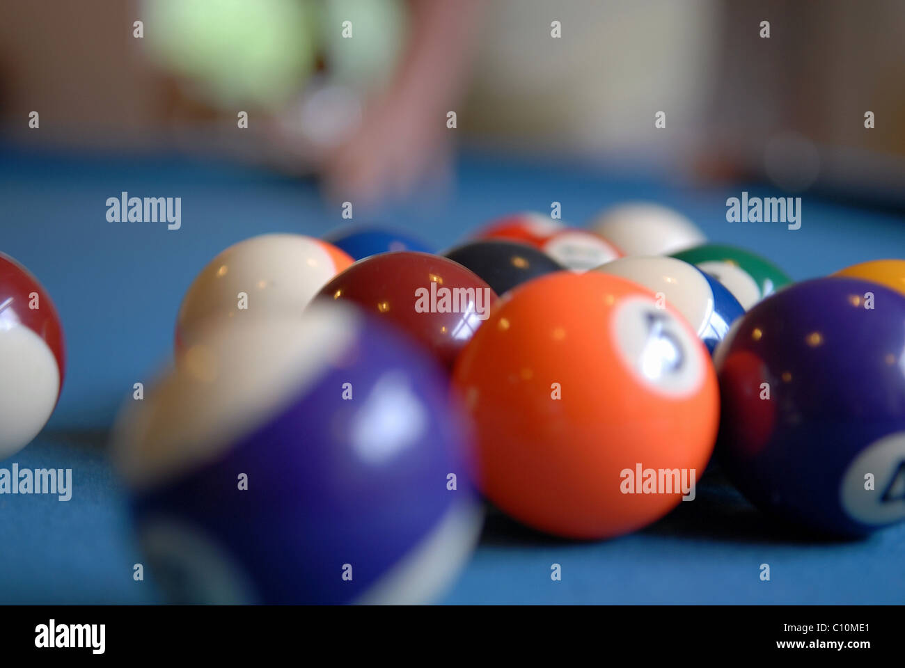 Pool balls motion hi-res stock photography and images - Alamy
