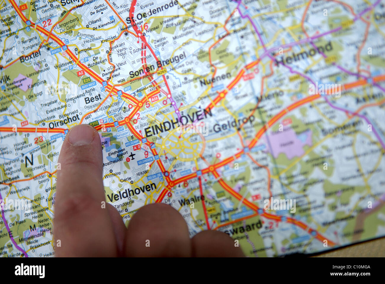 On a map hi-res stock photography and images - Alamy