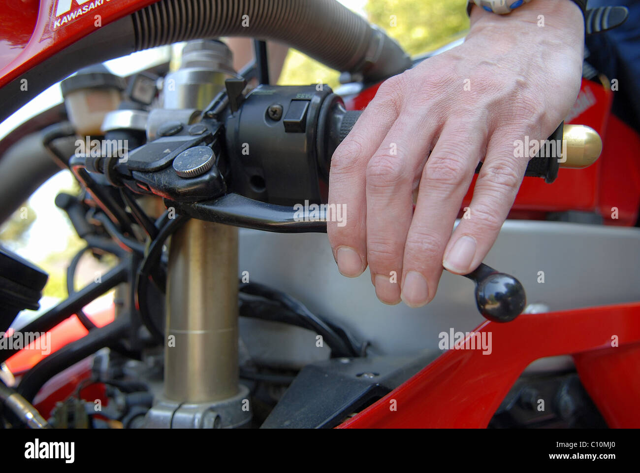 Motorcycle testing hi-res stock photography and images - Alamy