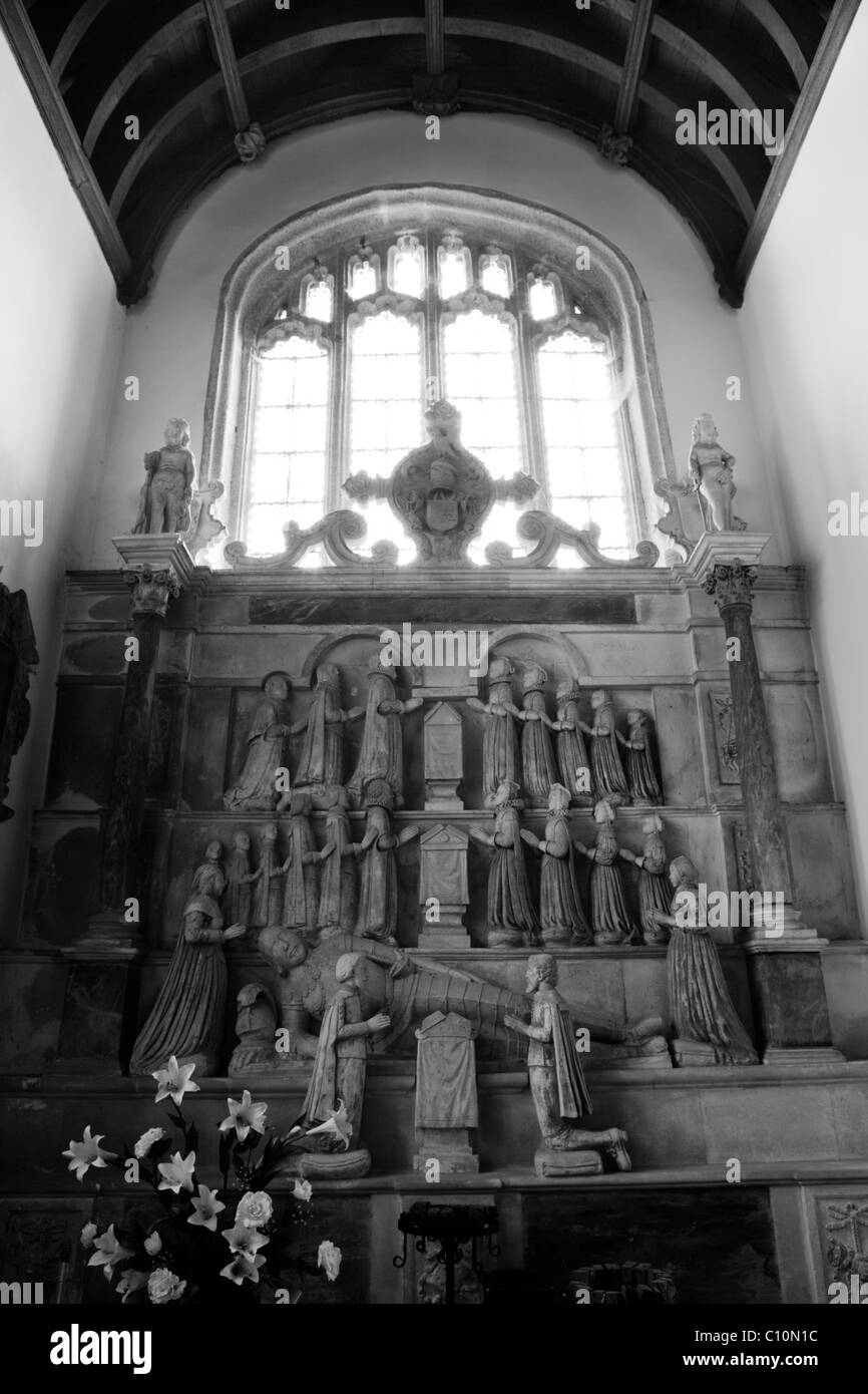 All Saints church, Holbeton, Devon Stock Photo - Alamy