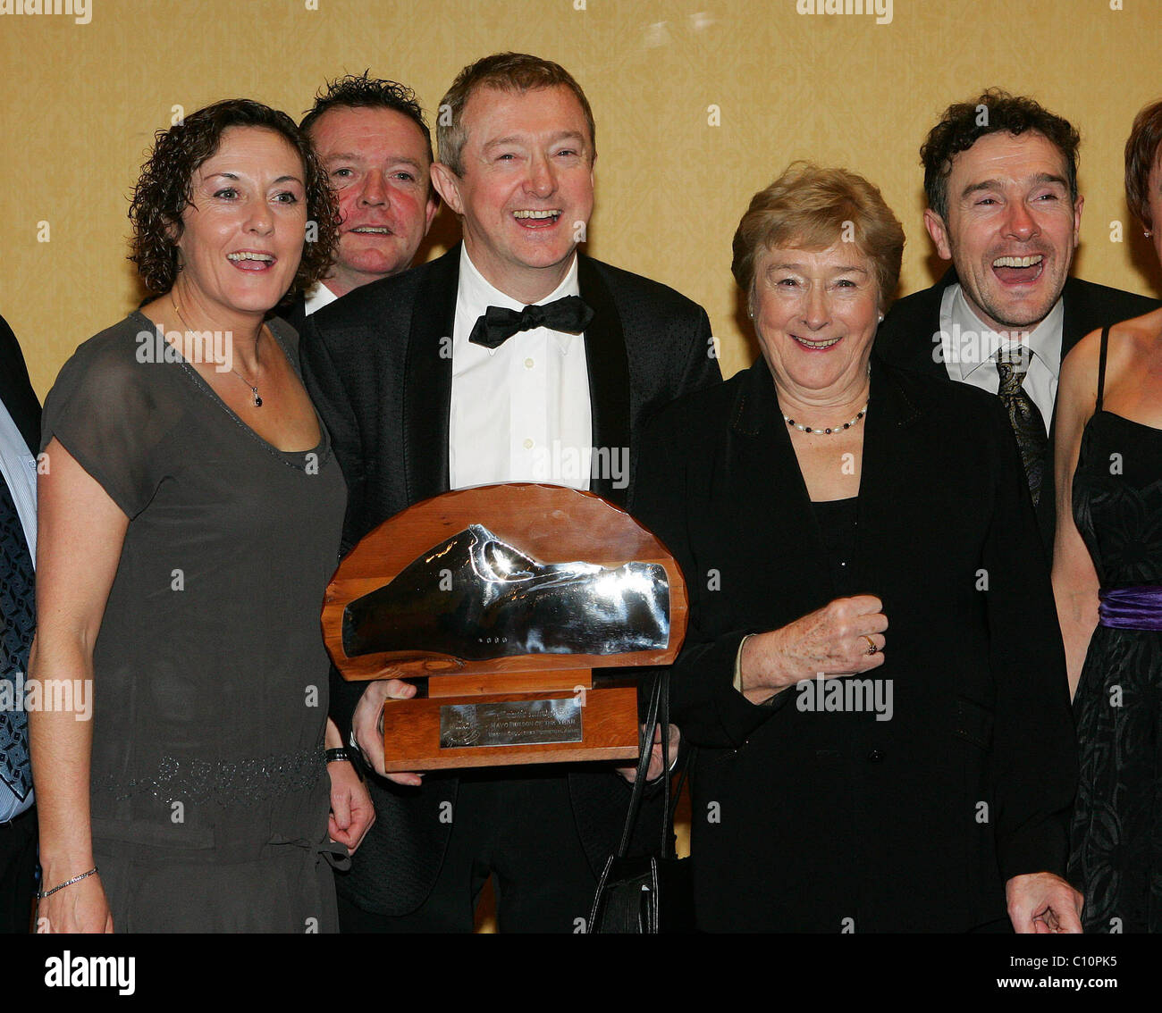Louis Walsh with his mum and family as he is awarded Mayor Person of ...
