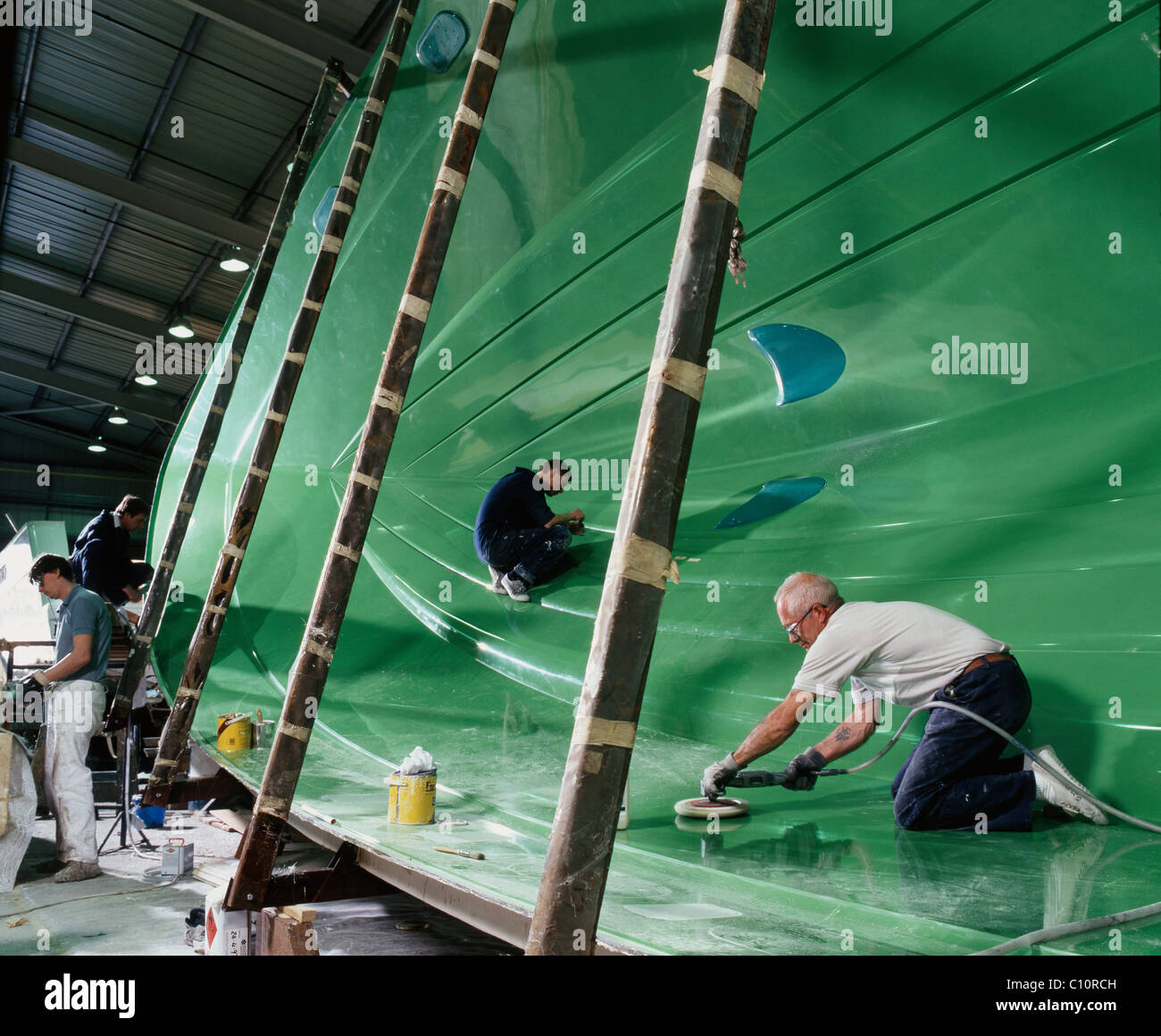 Fibreglass hull hi-res stock photography and images - Alamy