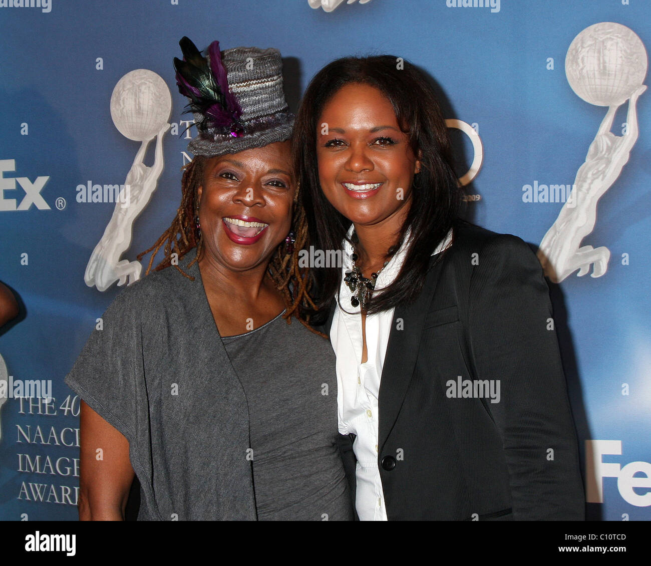 Thelma Houston and Tonya Lee Williams The NAACP luncheon held at the ...