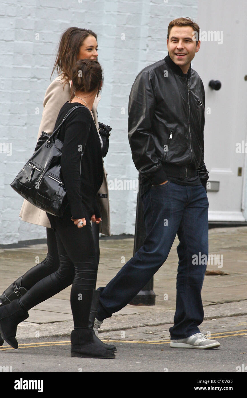 David walliams new girlfriend lauren hi-res stock photography and ...