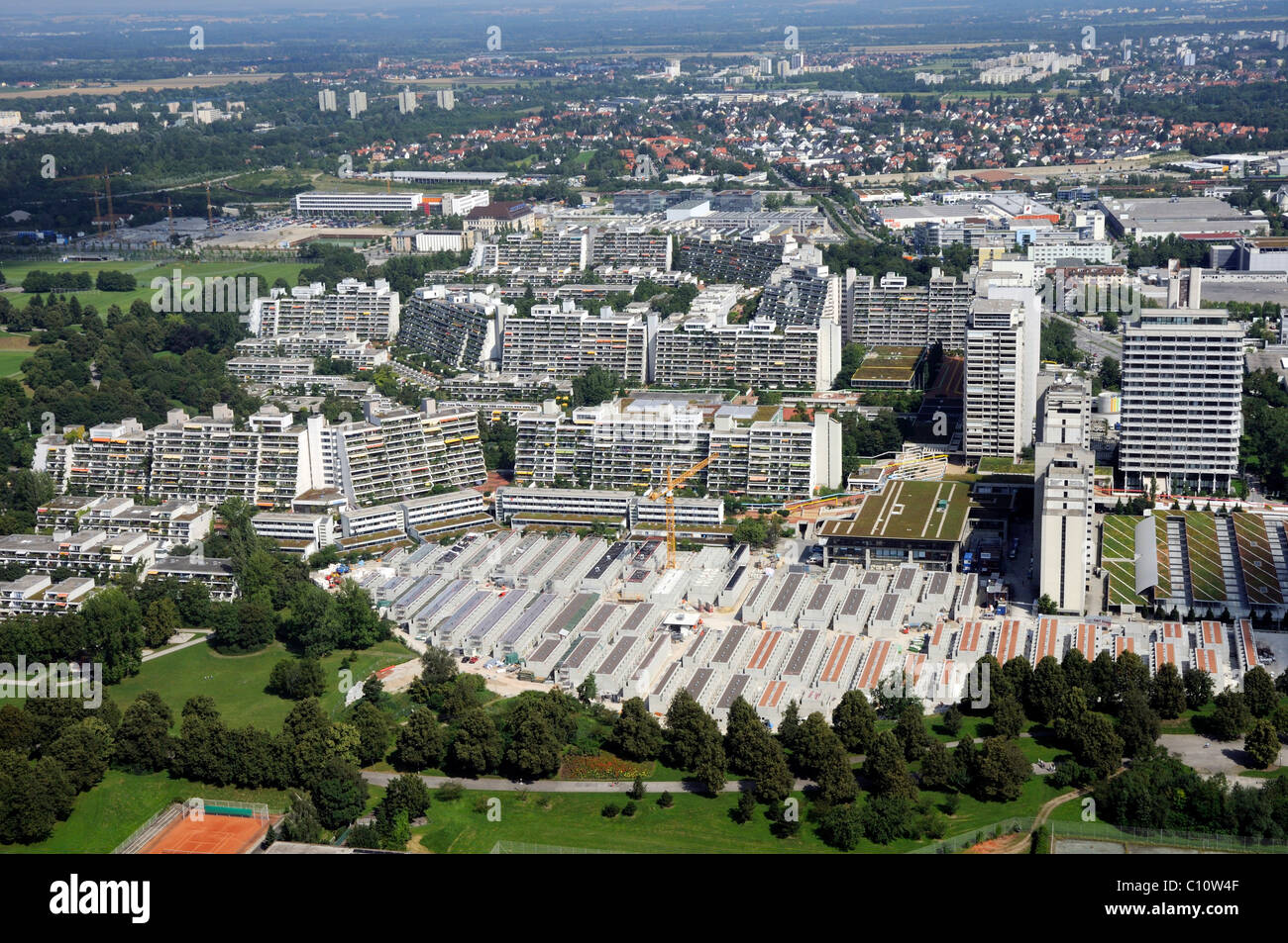 Olympic village, Munich, Bavaria, Germany, Europe Stock Photo - Alamy Olympic village, Munich, Bavaria, Germany, Europe Stock Photo - Alamy