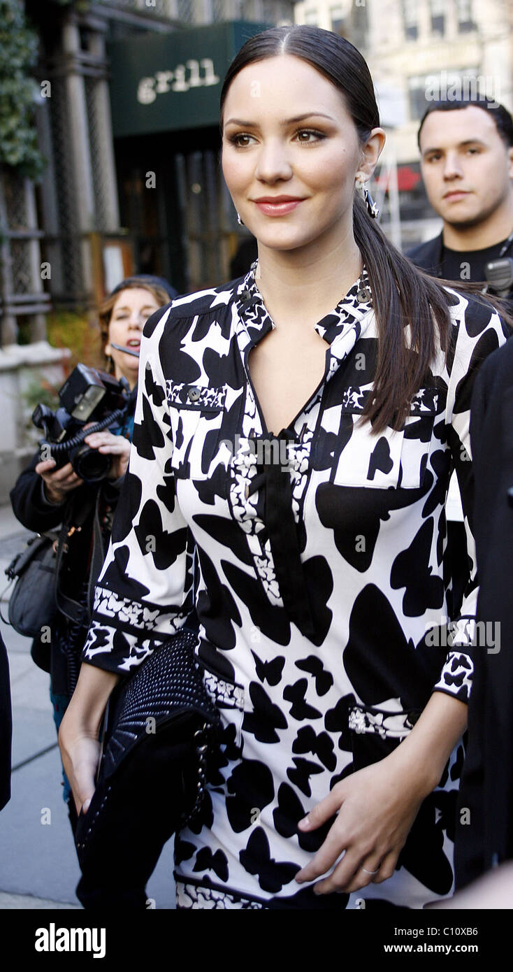 Katherine McPhee Mercedes-Benz IMG New York Fashion Week Fall 2009 ...