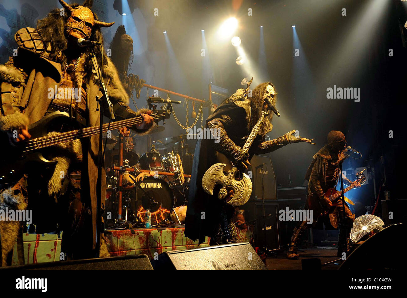Lordi The 2006 Eurovision Song Contest winners and Finnish heavy metal ...