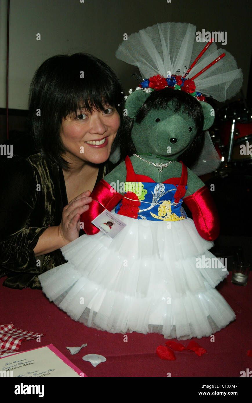 Ann Harada and the Avenue Q Teddy The Broadway Bears 12th Grand Auction ...