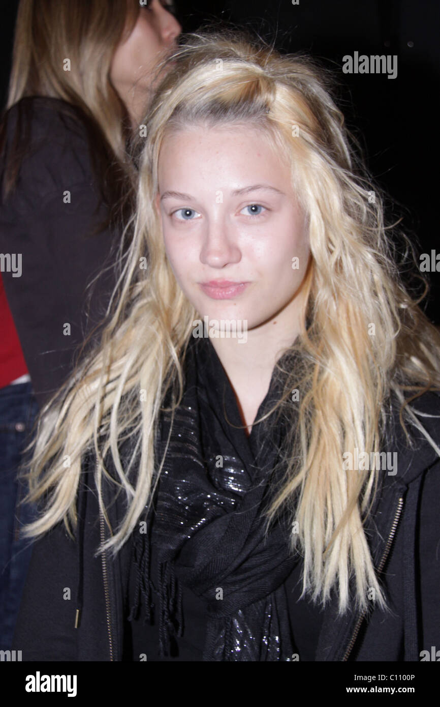 A contestant in 'Germany's Next Topmodel' Mercedes-Benz IMG New York ...