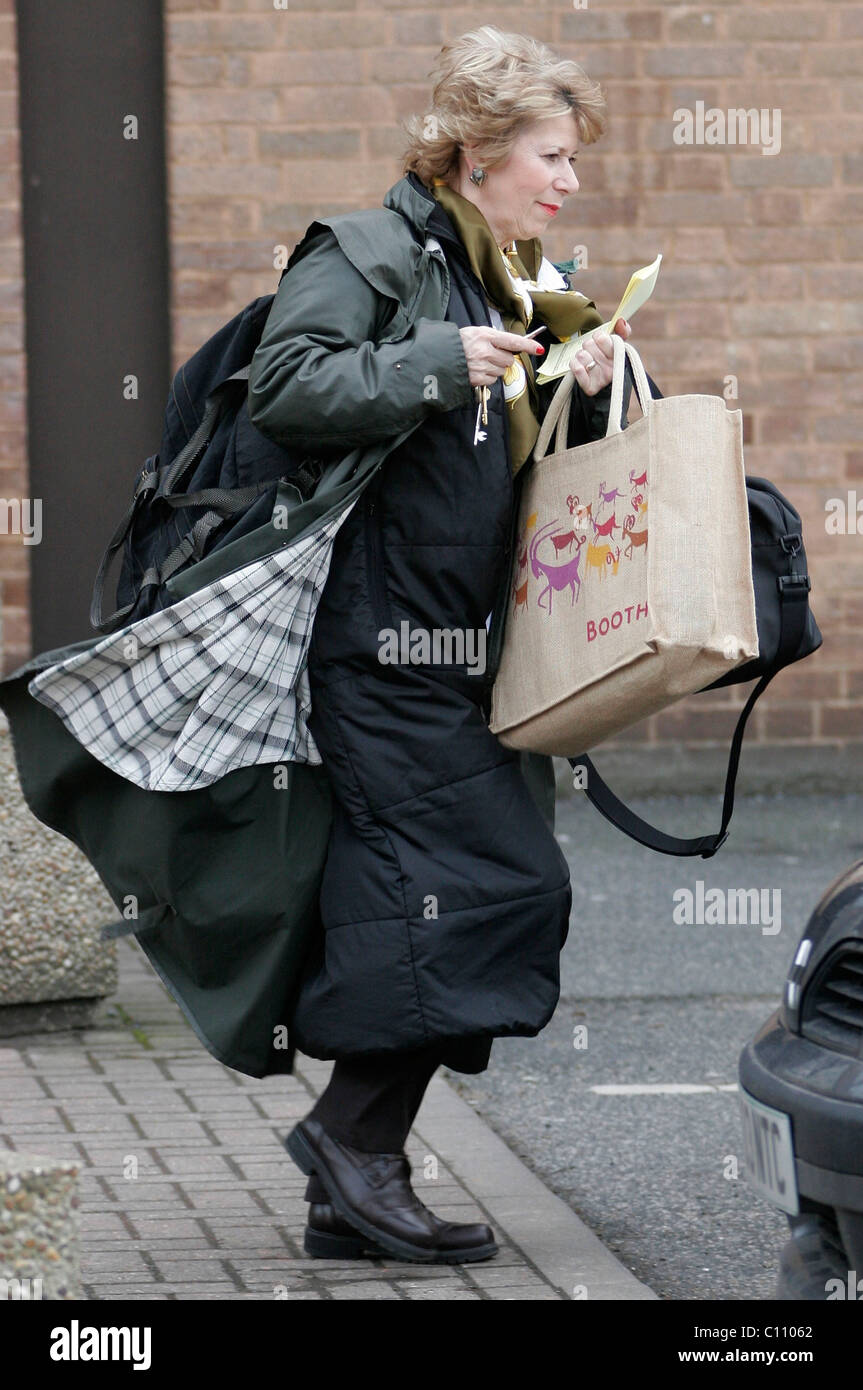 Elizabeth Estensen who plays Diane Sugden in British soap Emmerdale ...