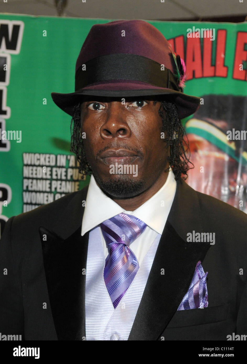 Two time Grammy Award winner Shabba Ranks backstageat the Cafe Iguana ...