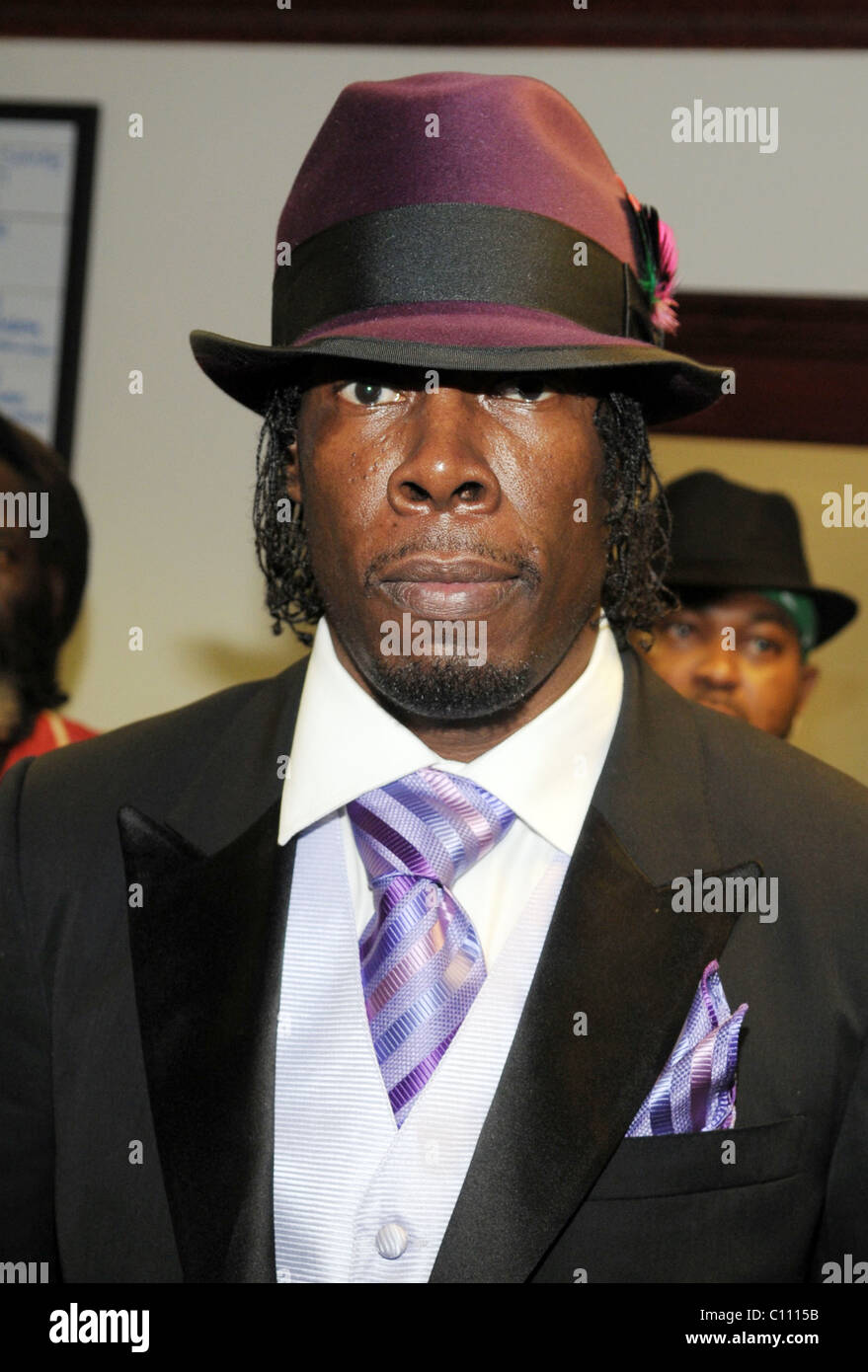 Two time Grammy Award winner Shabba Ranks backstageat the Cafe Iguana ...