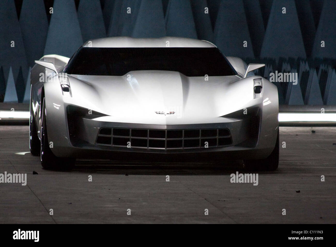 Sideswipe steals the show at Chevrolet display Visitors to the ...