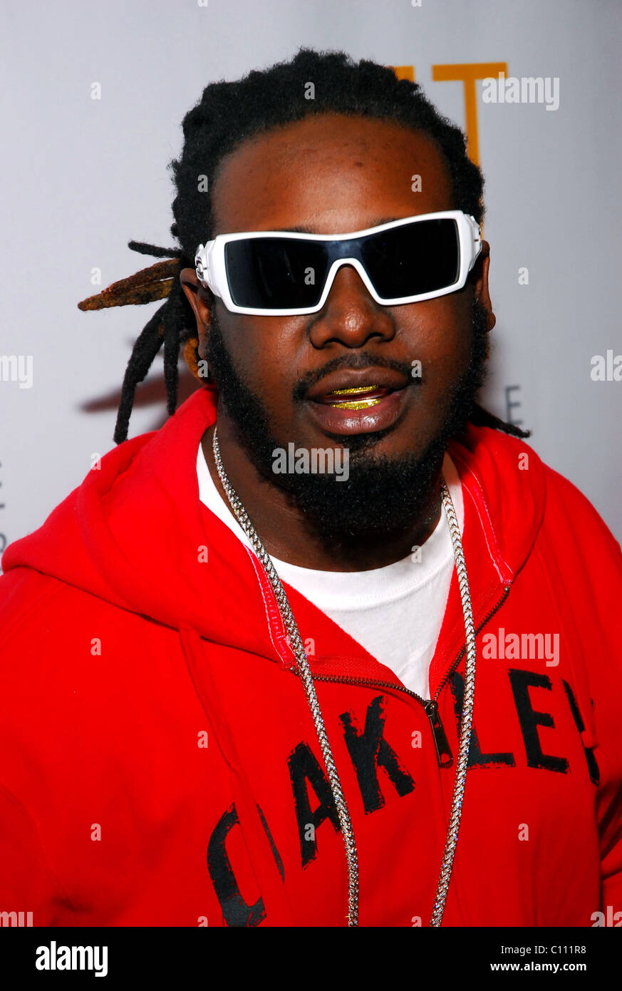 Rapper T-Pain Arrives and performs at JET Nightclub inside The Mirage ...