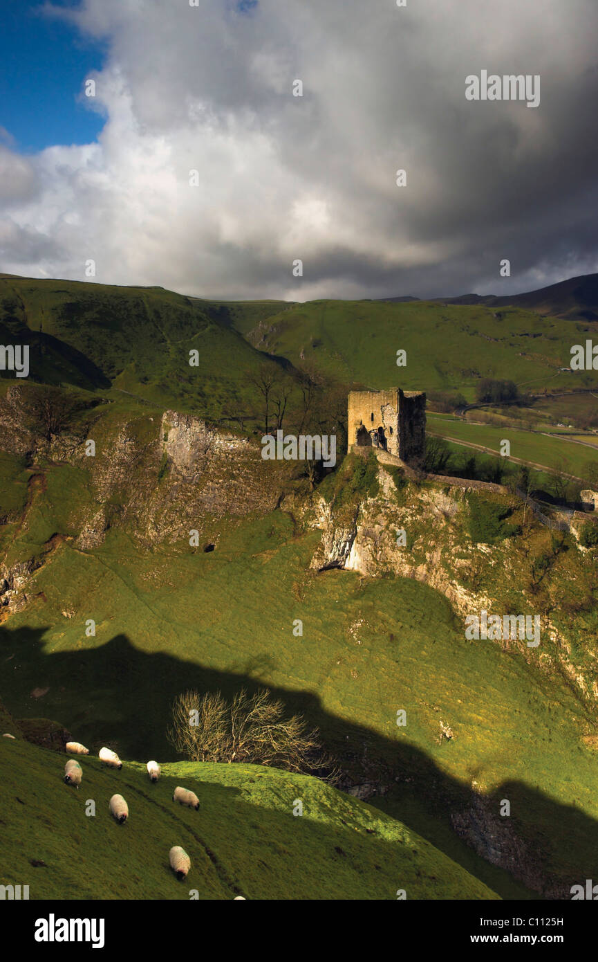 Peveril castle mam tor in hi-res stock photography and images - Alamy