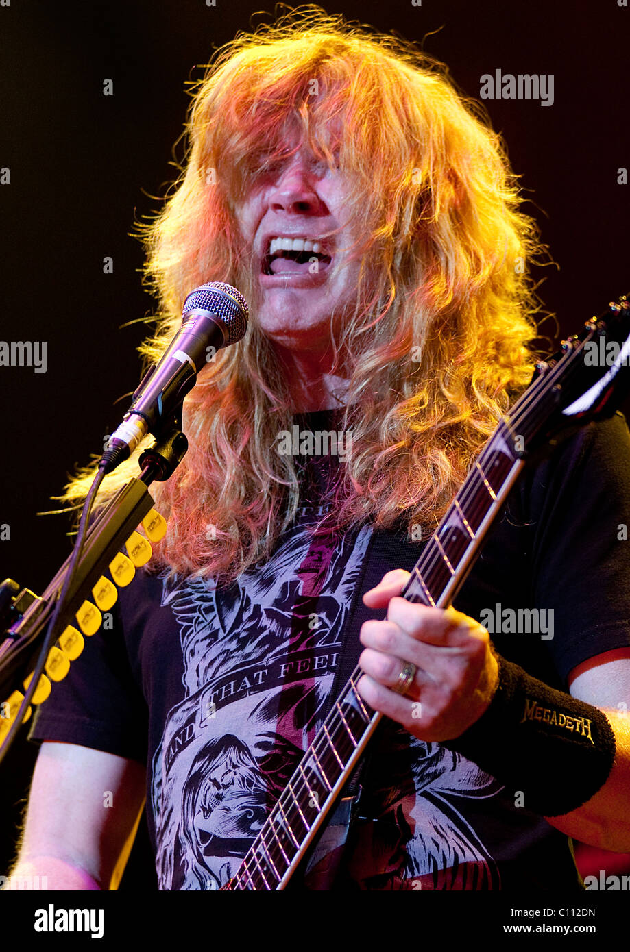 Dave Mustaine Young Live