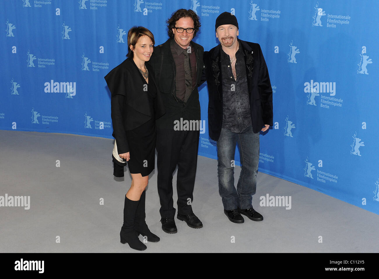 Lesley Chilcott, Davis Guggenheim and The Edge 59th Annual Berlin Film ...