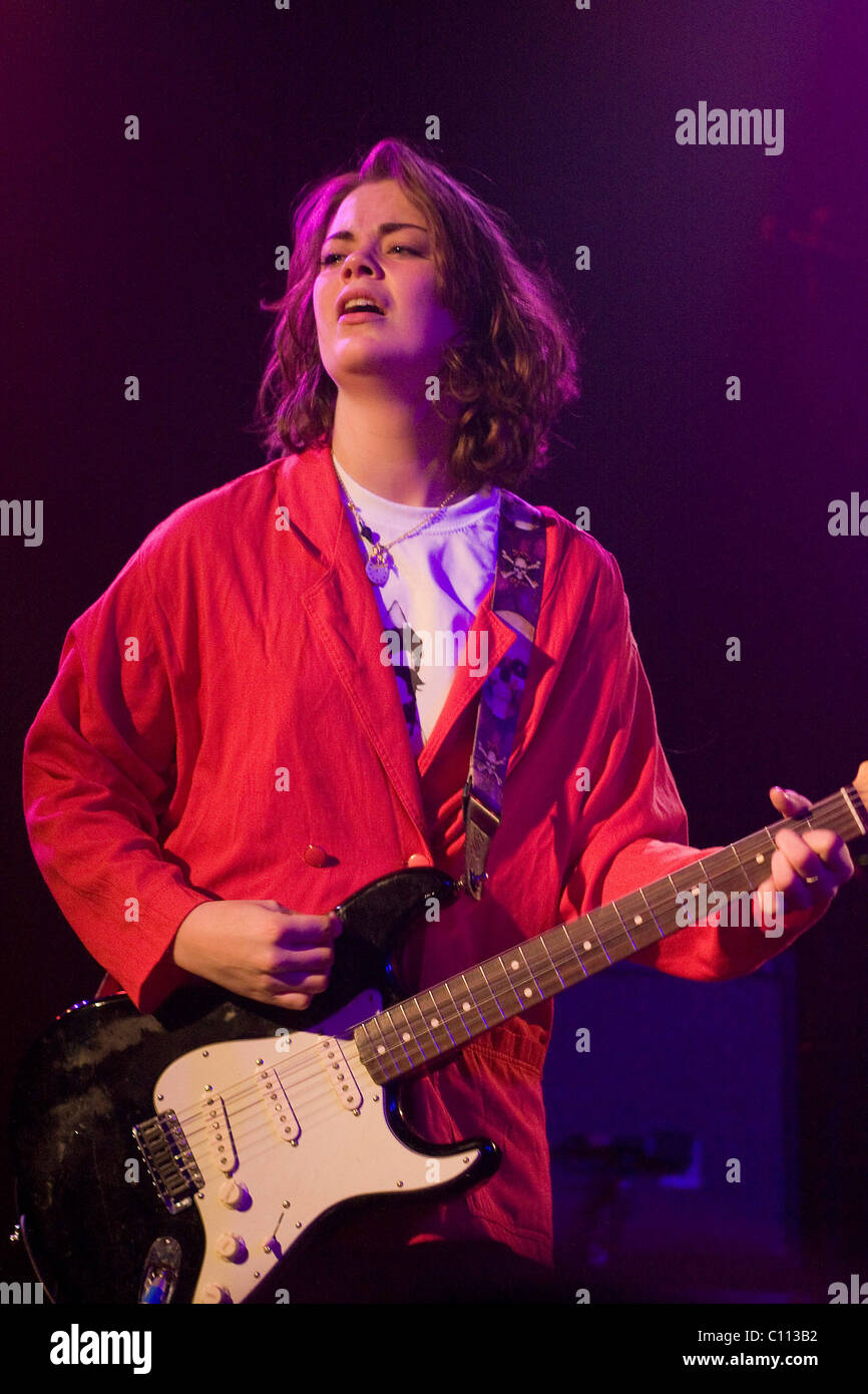Ida Maria performing at the NME Shockwaves Award Show at Camden Town's ...